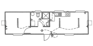 Living quarters - 10.8m x 3m | Systembuilt | Homes & Commercial | SA ...